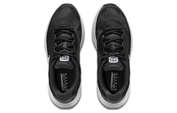 Under Armour Charged Rogue 4 Athletic Sneakers - Black/white