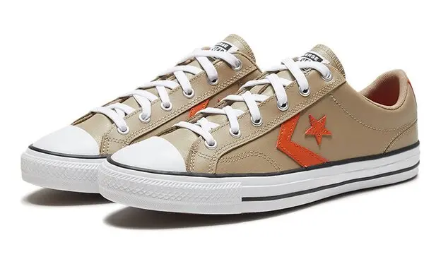 CONVERSE Cons Star Player Low Top Sneakers - Khaki/yellow