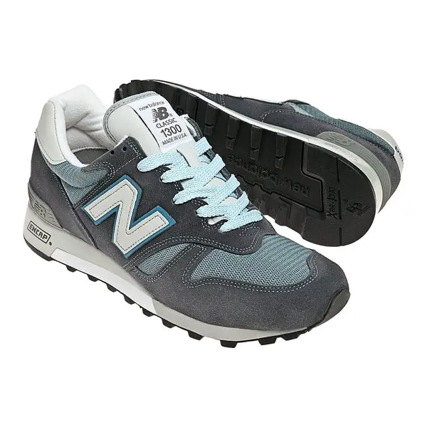 NEW BALANCE M1300 Classic "steel Blue" Made In Usa Sneakers - Blue/white