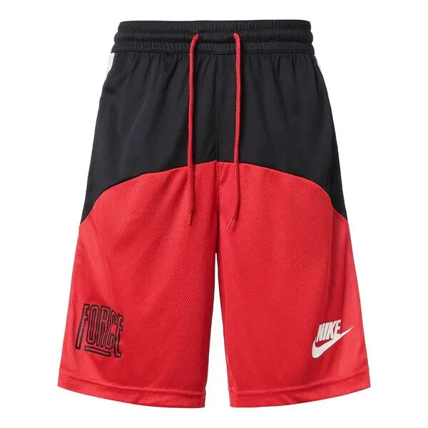 Nike Colorblock Logo Straight Shorts - Default Color