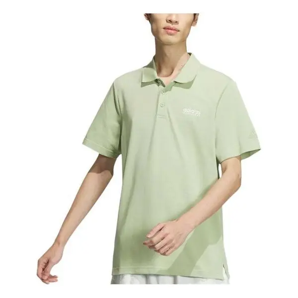 Adidas Piqu Solid Polo Shirt Asia Sizing