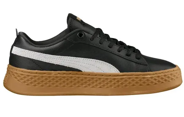 PUMA Smash Platform Core Low Top Sneakers - Black