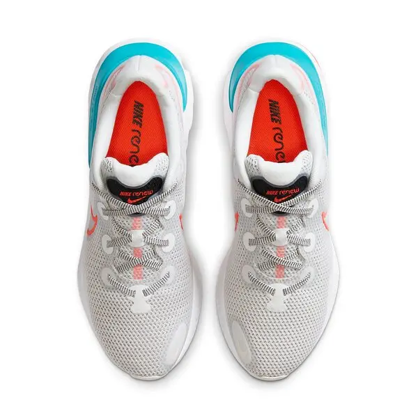 Nike Renew Run Ombre Swoosh Sneakers - Grayorangeblue