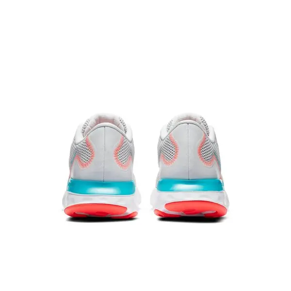 Nike Renew Run Ombre Swoosh Sneakers - Grayorangeblue
