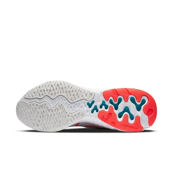 Nike Renew Run Ombre Swoosh Sneakers - Grayorangeblue