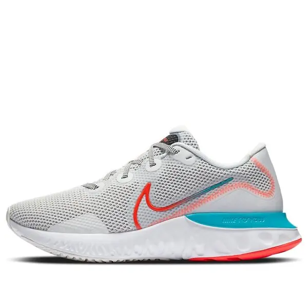 Nike Renew Run Ombre Swoosh Sneakers - Grayorangeblue