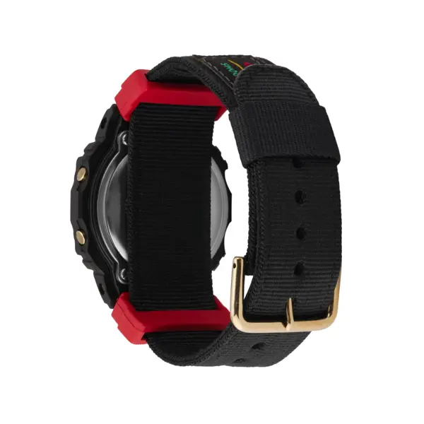 Casio G-shock Square Watch - Black/red