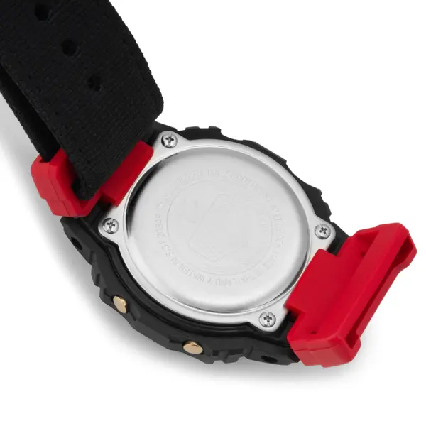Casio G-shock Square Watch - Black/red