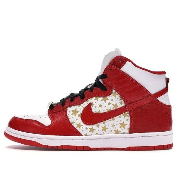 Nike Supreme X Dunk High Pro Sneakers - White