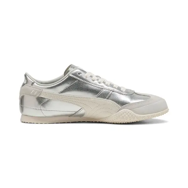 PUMA Bella Ut Leather Sneakers - Silver/white