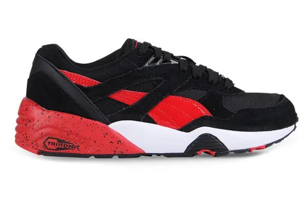 PUMA R698 Block Low Top Sneakers