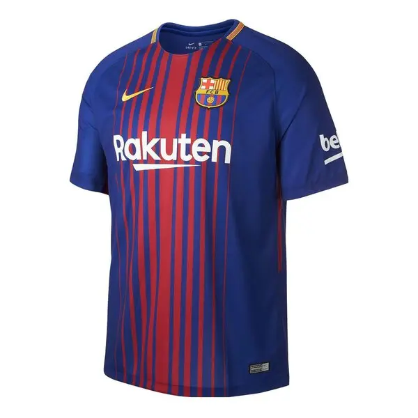 Nike Fc Barcelona 17/18 Home Jersey - Tan