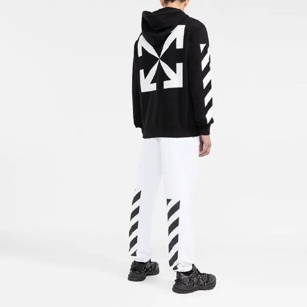 Off-White Arrow Pattern Hoodie