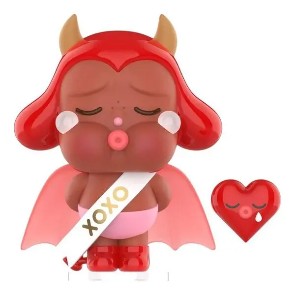 POP MART Crybaby Crying For Love Figures 'kiss Kiss-devil Vers - Multi-color