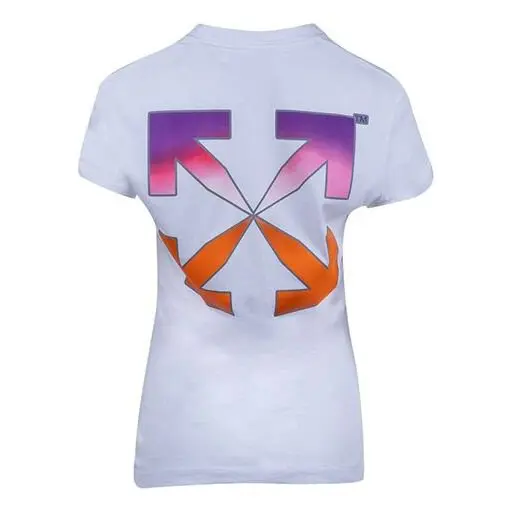 Off-White Gradient Arrow Logo Short Sleeve T-shirt