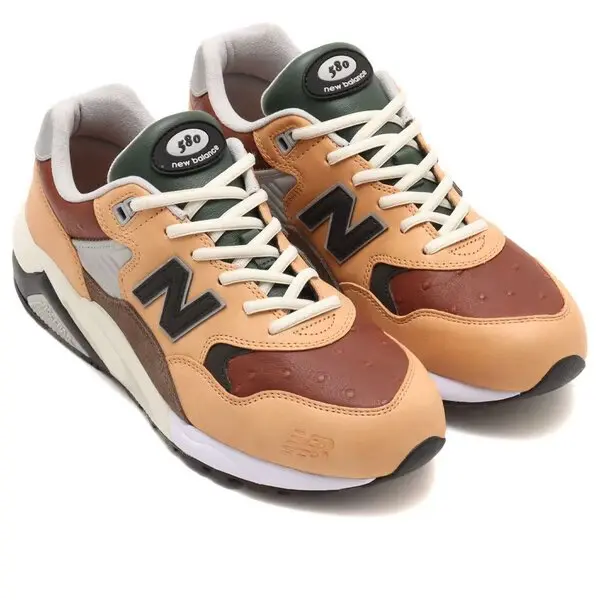 NEW BALANCE X Atmos Mt580 "landscape" Sneakers - Brown/beige/green