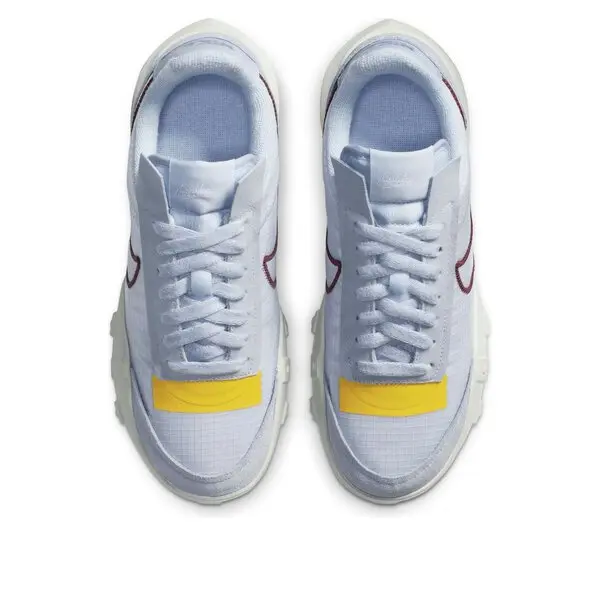 Nike Waffle Racer 2x Athletic Sneakers - Blue