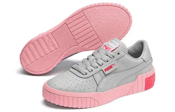 PUMA Cali Calypso Coral Sneakers - Grey