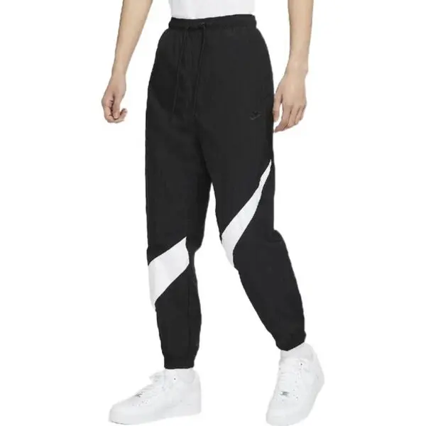 Nike Casual Breathable Lacing Bundle Feet Sports Pants/trousers/joggers Autumn Black - Multi-color