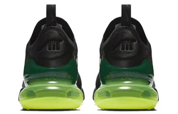 Nike Max 270 Athletic Sneakers - Black/volt