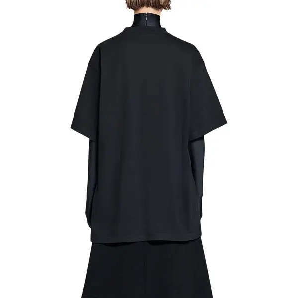 Balenciaga Boxy Fit T-shirt - Black