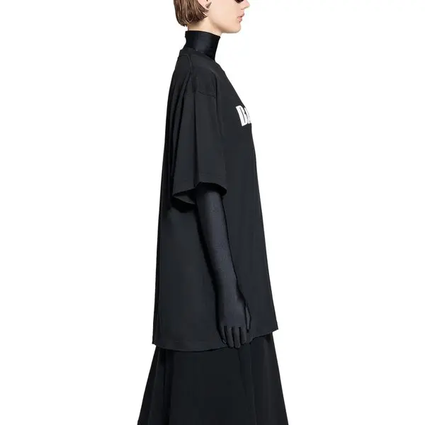 Balenciaga Boxy Fit T-shirt - Black