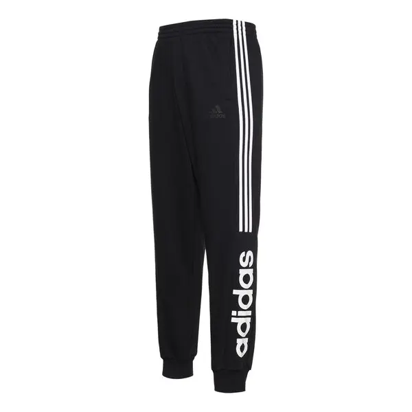 Adidas Warm Windproof Loose Casual Sports Trousers - Black