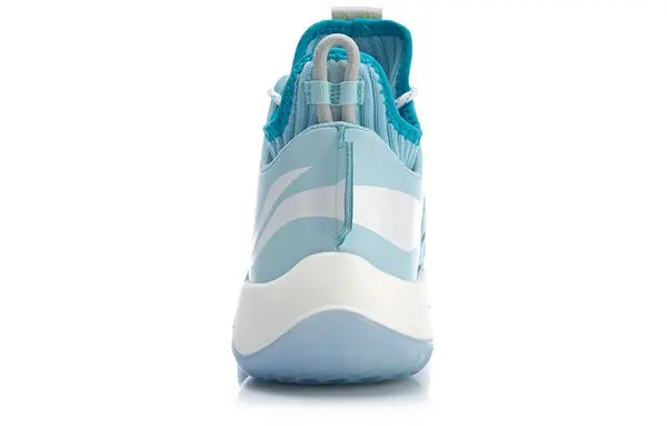 LI-NING Mid-top Athletic Sneakers - Blue/white