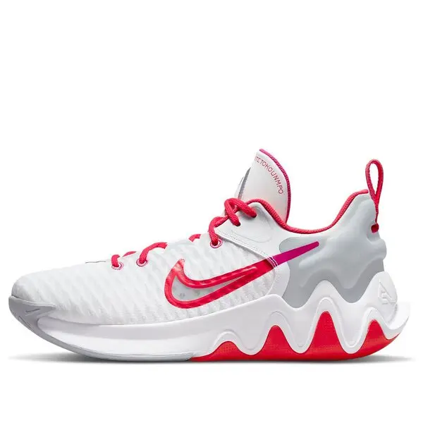 Nike Giannis Immortality Ep Basketball Sneakers - White/red/pink