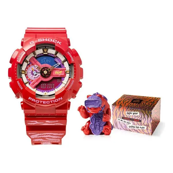 Casio G-shock Analog-digital Watch - Red