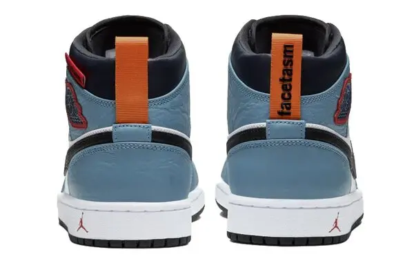 JORDAN Facetasm X 1 Mid Fearless Sneakers - Teal/black