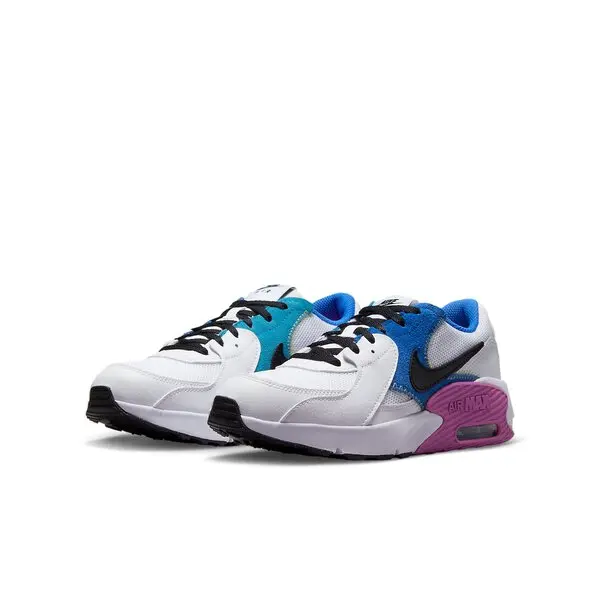 Nike Max Excee "white Royal Fuchsia" Sneakers - White/hyper Royal/active Fuchsia