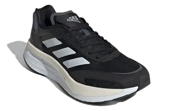 Adidas Adizero Boston 10 Wide Sneakers - Core Black/cloud White/grey Five