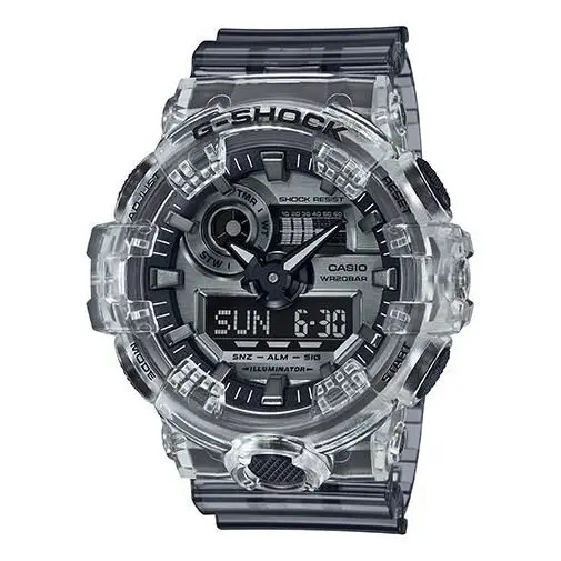 Casio G-shock Analog-digital Watch - Silvergray