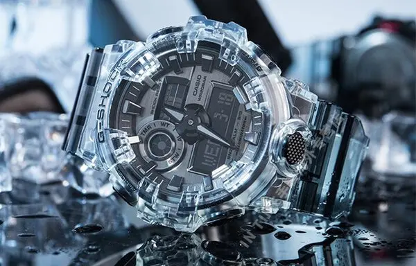 Casio G-shock Analog-digital Watch - Silvergray
