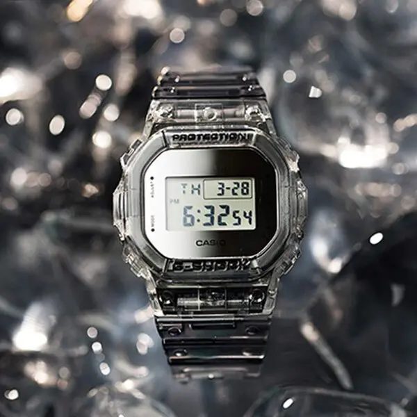 Casio G-shock Analog-digital Watch - Silvergray