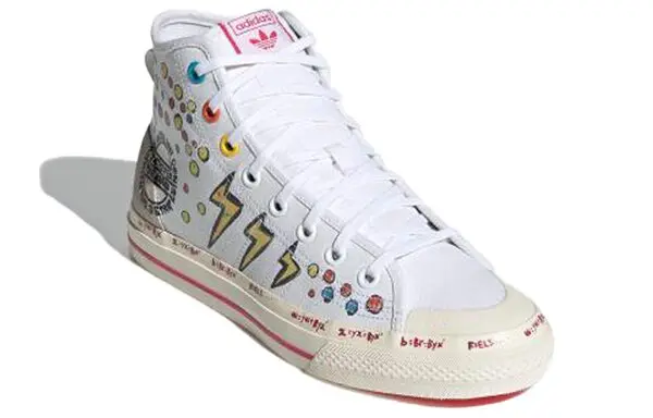 Adidas Kasing Lung X Disney Nizza High 'labubu Mickey Mouse' Sneakers