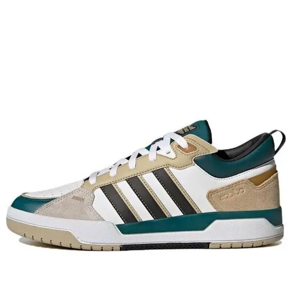 Adidas Neo 100db Gx7145 Sneakers - White/bluegreen/light Brown