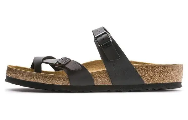 BIRKENSTOCK Mayari Birko-flor Sandals - Black