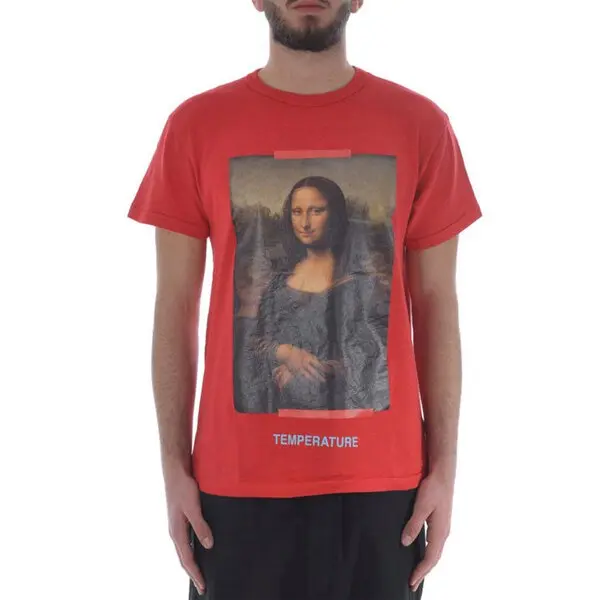 Off-White Mona Lisa Graphic T-shirt - Red