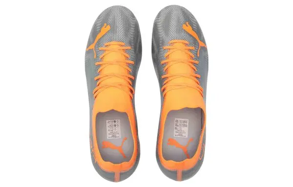 PUMA Ultra 24 Mg Soccer Cleats - Gray/orange