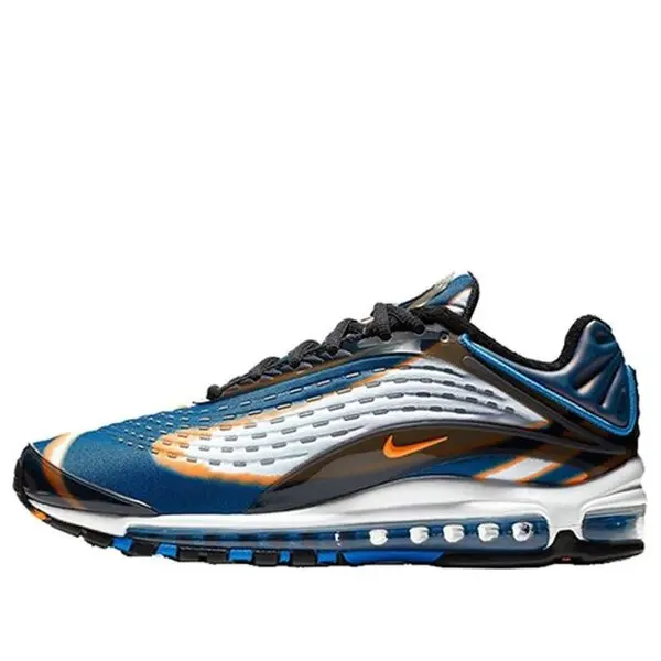 Nike Max Deluxe "blue Force" Sneakers - Blue/white/orange