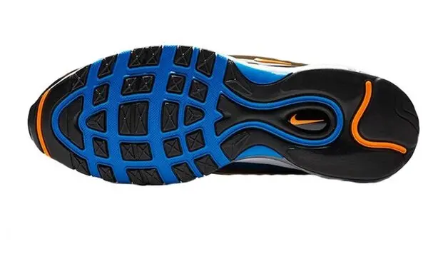 Nike Max Deluxe "blue Force" Sneakers - Blue/white/orange