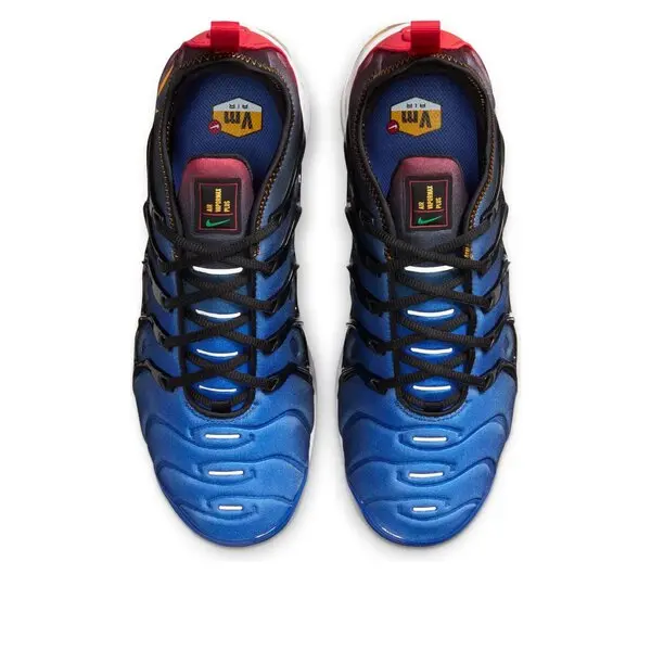 Nike Vapormax Plus Athletic Sneakers - Blackredblue