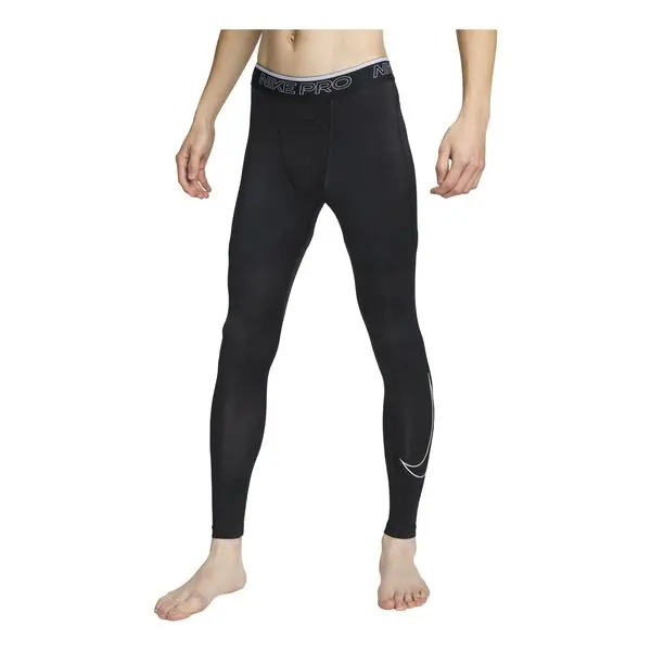 Nike Casual Training Environmental Friendly Breathable Tight Gym Long Pants/trousers Black - Default Color