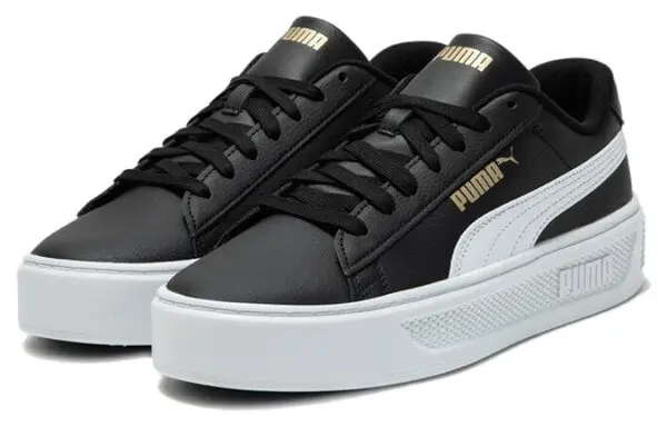 PUMA Smash Platform V3 Sneakers - Black/white
