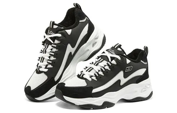 Sketchers Dlites 4.0 Low Top Sneakers