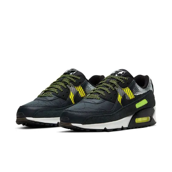 Nike 3m X Air Max 90 Anthracite Volt Sneakers - Anthracite/volt/black