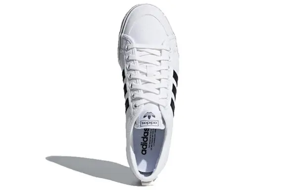 Adidas Nizza Low Top Sneakers - White