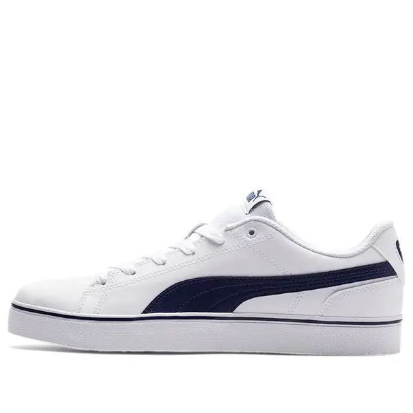 PUMA Court Point Vulc V2 Low Top Sneakers - White/blue